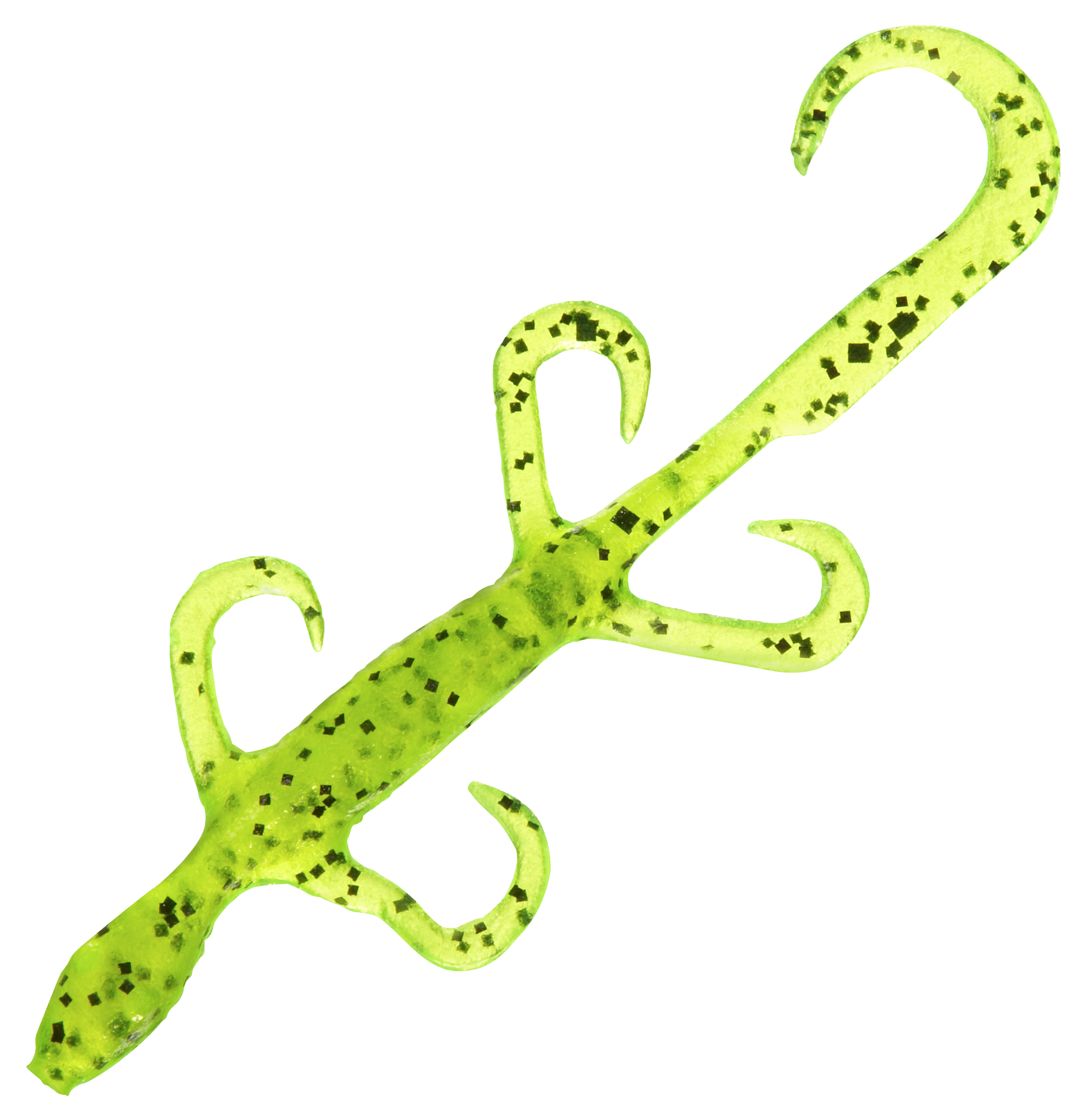 Zoom Lizard 4''- Chartreuse Pepper | BoondockGear.com
